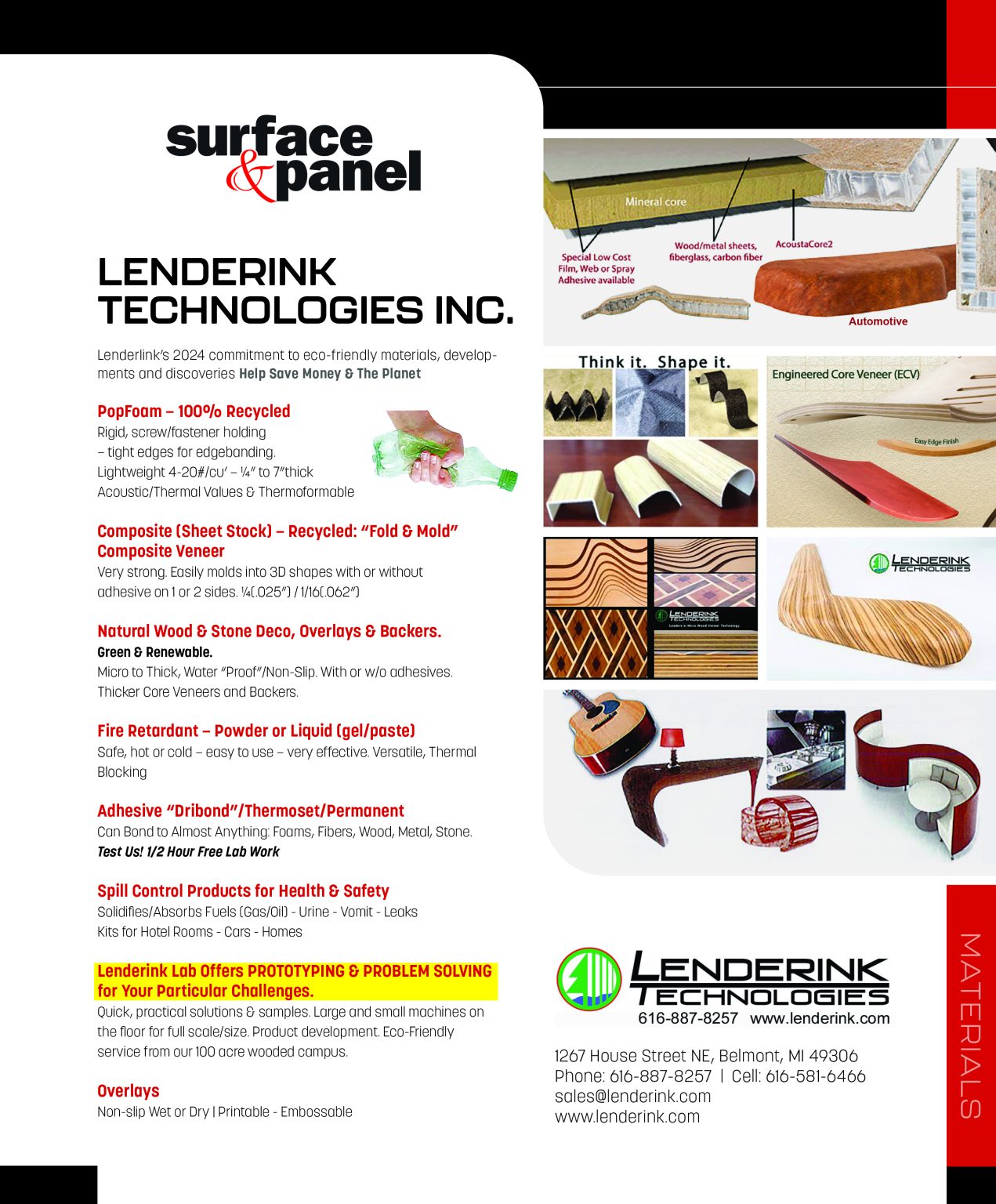 Brochures | Product Information | Lenderink Technologies